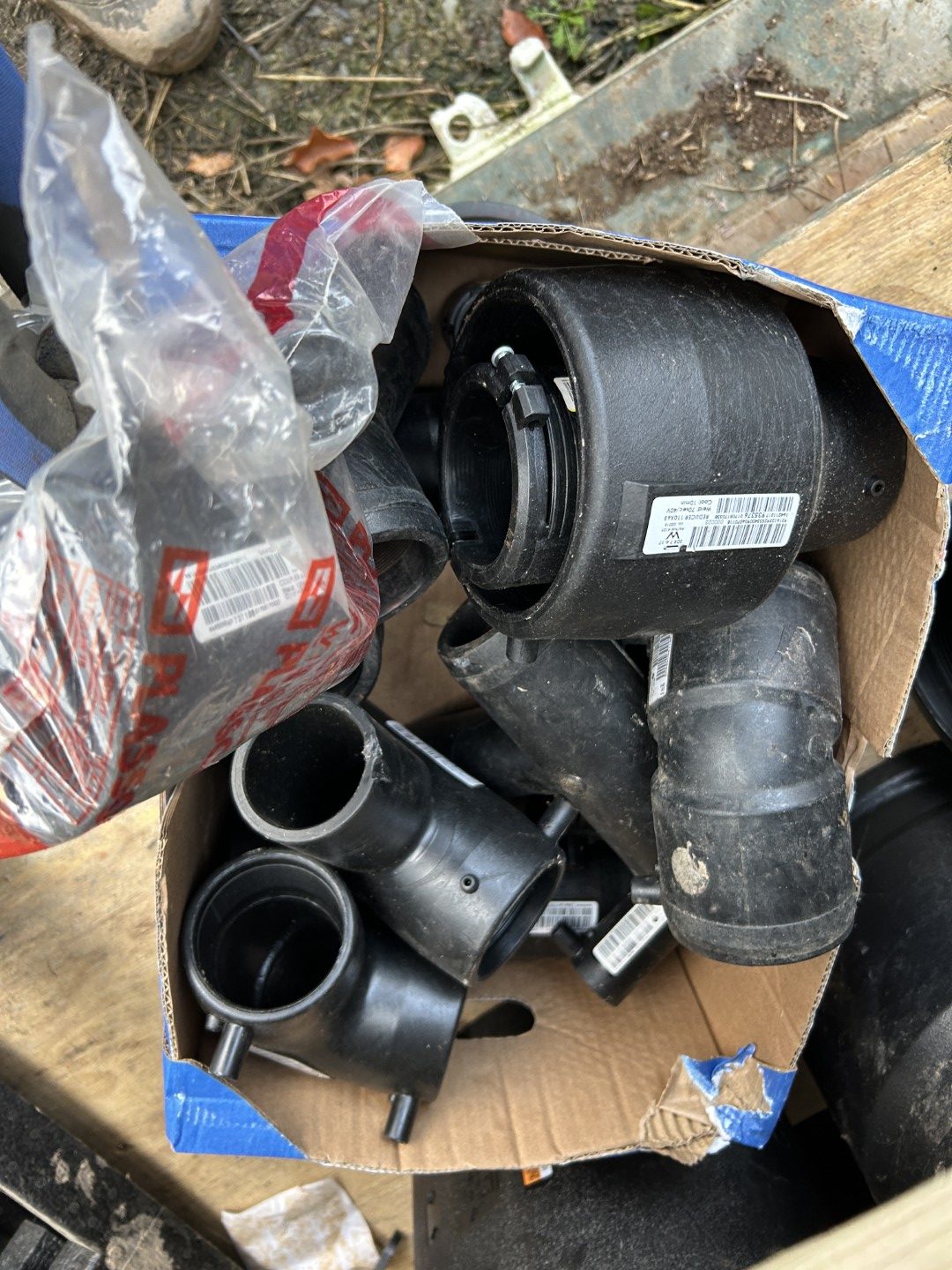 Electrofusion Fittings - PE100 - Job Lot - Up to 250mm diameter ...