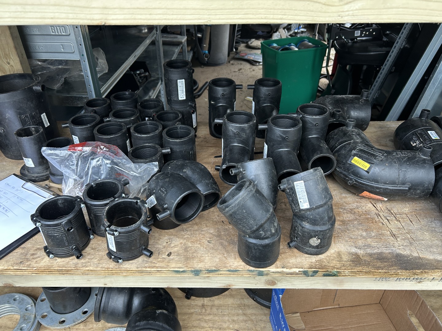 Electrofusion Fittings - PE100 - Job Lot - Up to 250mm diameter ...
